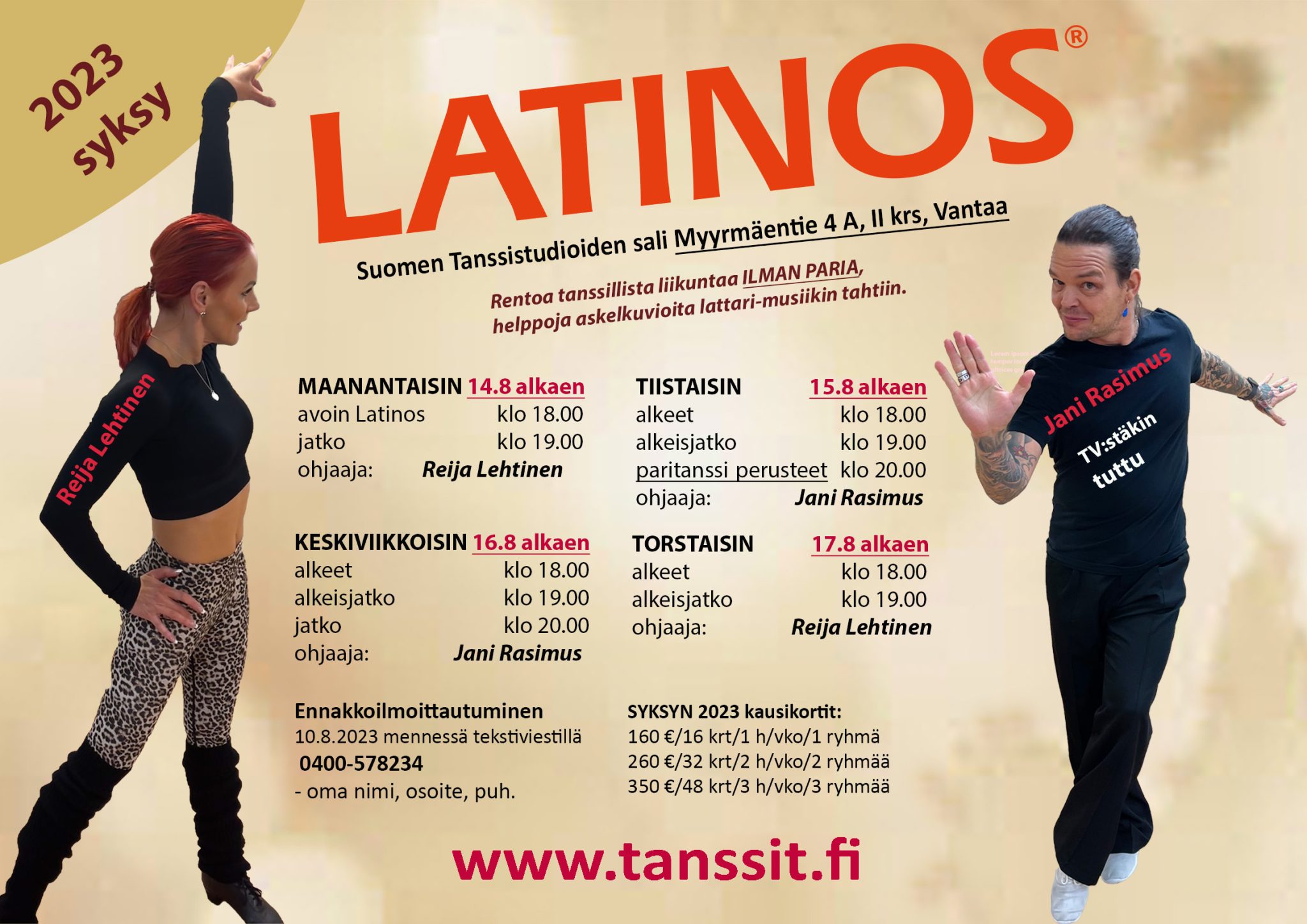 Etusivu - Tanssit.fi